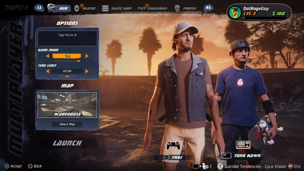 How to Do Split Screen on Tony Hawk Pro Skater - Katynel